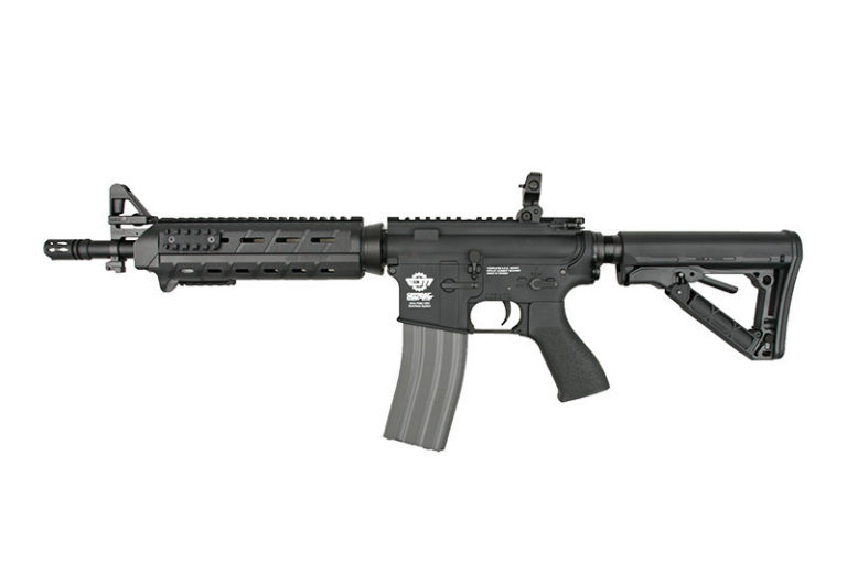 RÉPLICA DE AIRSOFT AEG M4 G&G CM 16 MOD0 COLOR NEGRO - SumTac